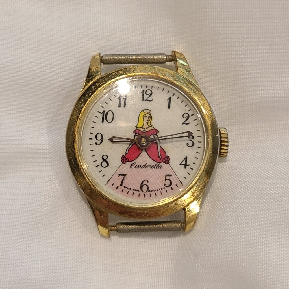 Cinderella 70's Disney Watch By Bradley Working - Gem